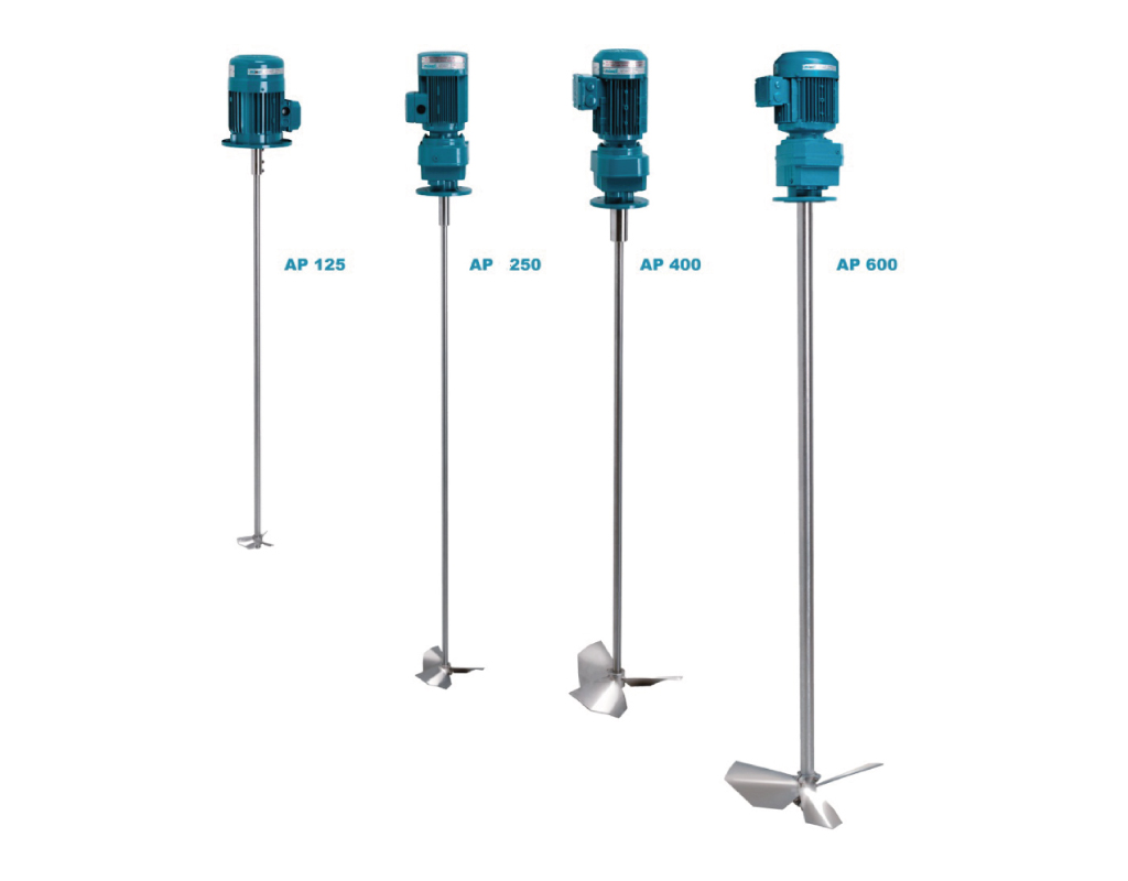 Propeller agitators for mixing tanks - Industrie online