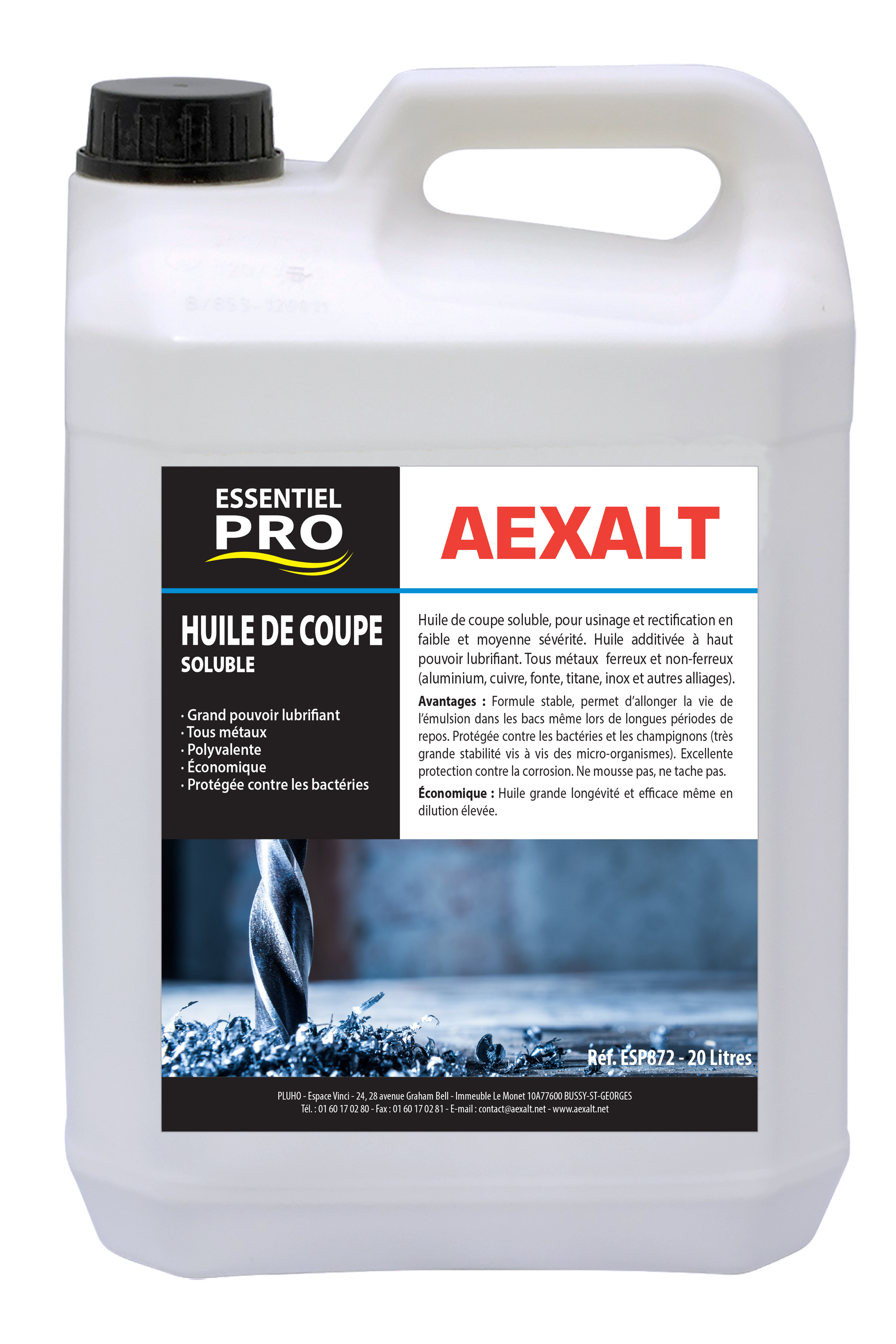 Huile de coupe soluble - 5L-AEXALT