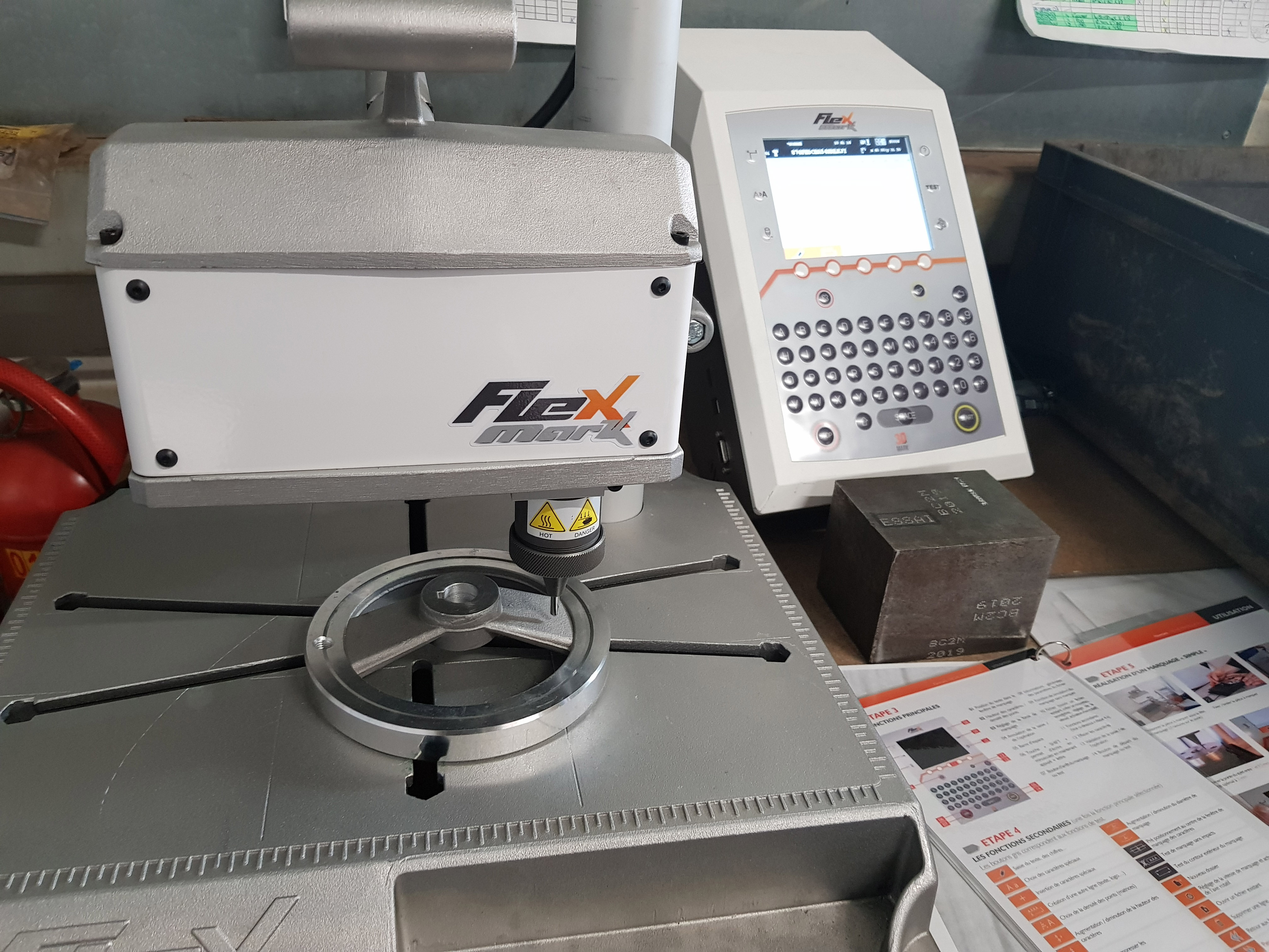 Flexmark 2 in 1 dot peen marking machine - Industrie online